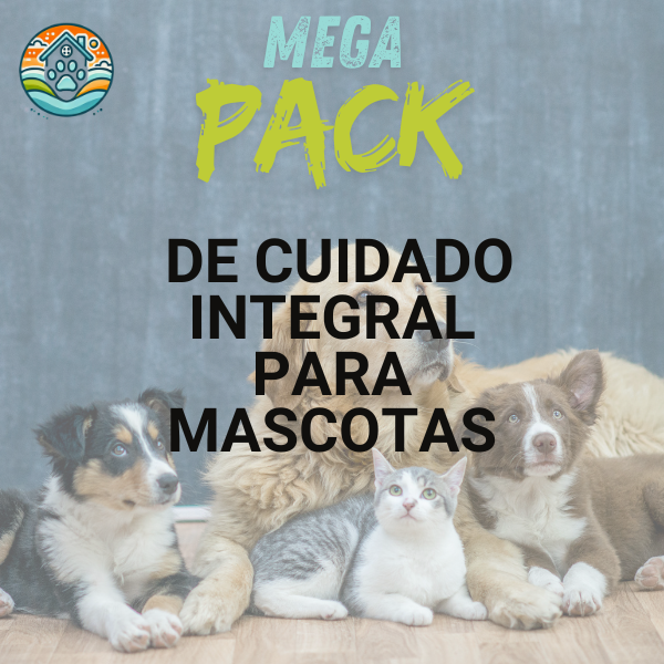 MEGAPACK de Cuidado Integral Para Mascotas