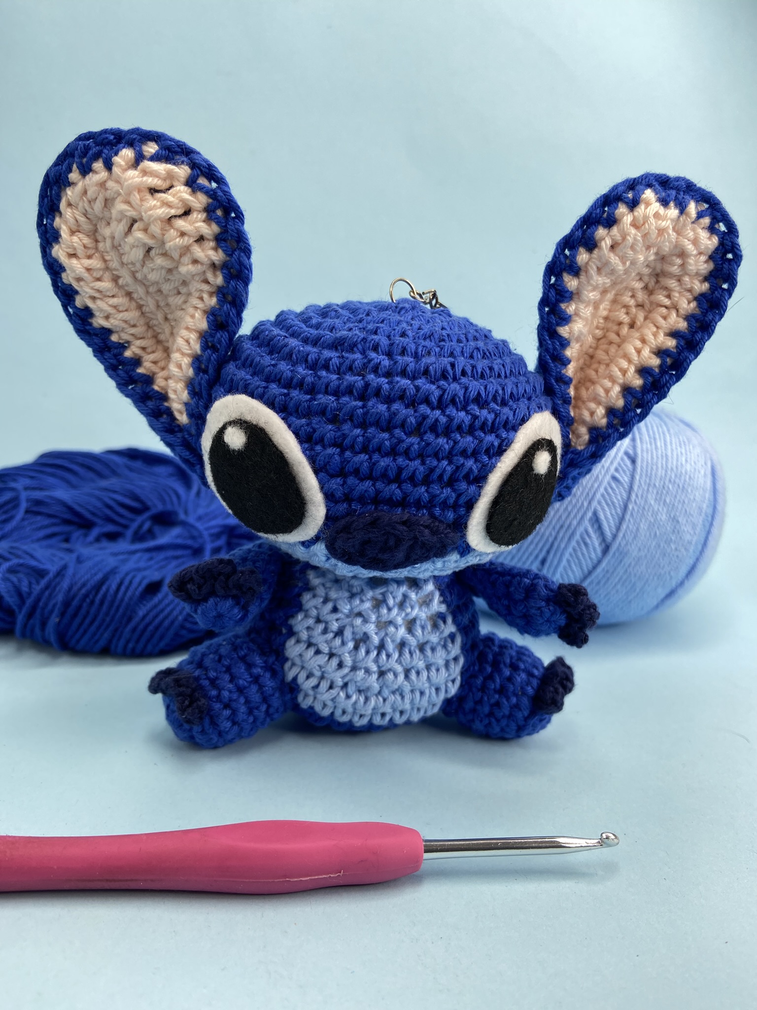 Stitch Amigurumi - Receita Passo a Passo - Letícia Leal de Sousa