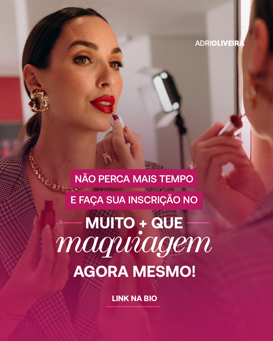 MUITO + QUE MAQUIAGEM - Adriana de Oliveira | Hotmart
