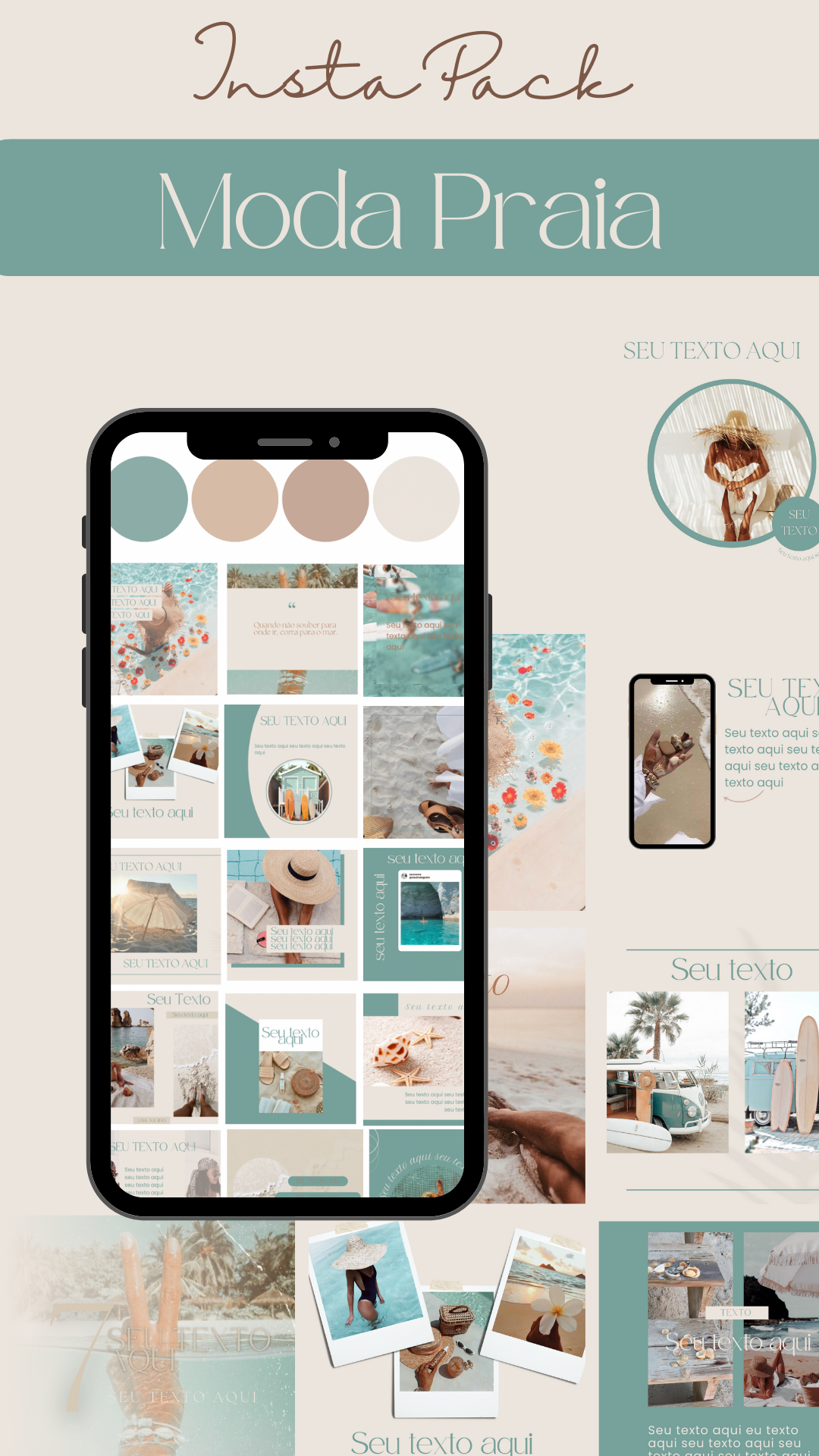 KIT PACK MODA PRAIA - Danielle Bevilaqua | Hotmart