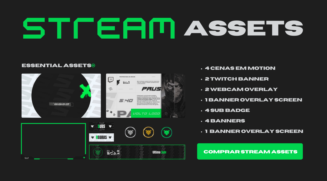 Design - Stream Assets - INKZ® - Creative Design | Hotmart