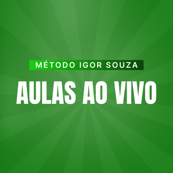 Aulas Ao Vivo - Método Igor Souza