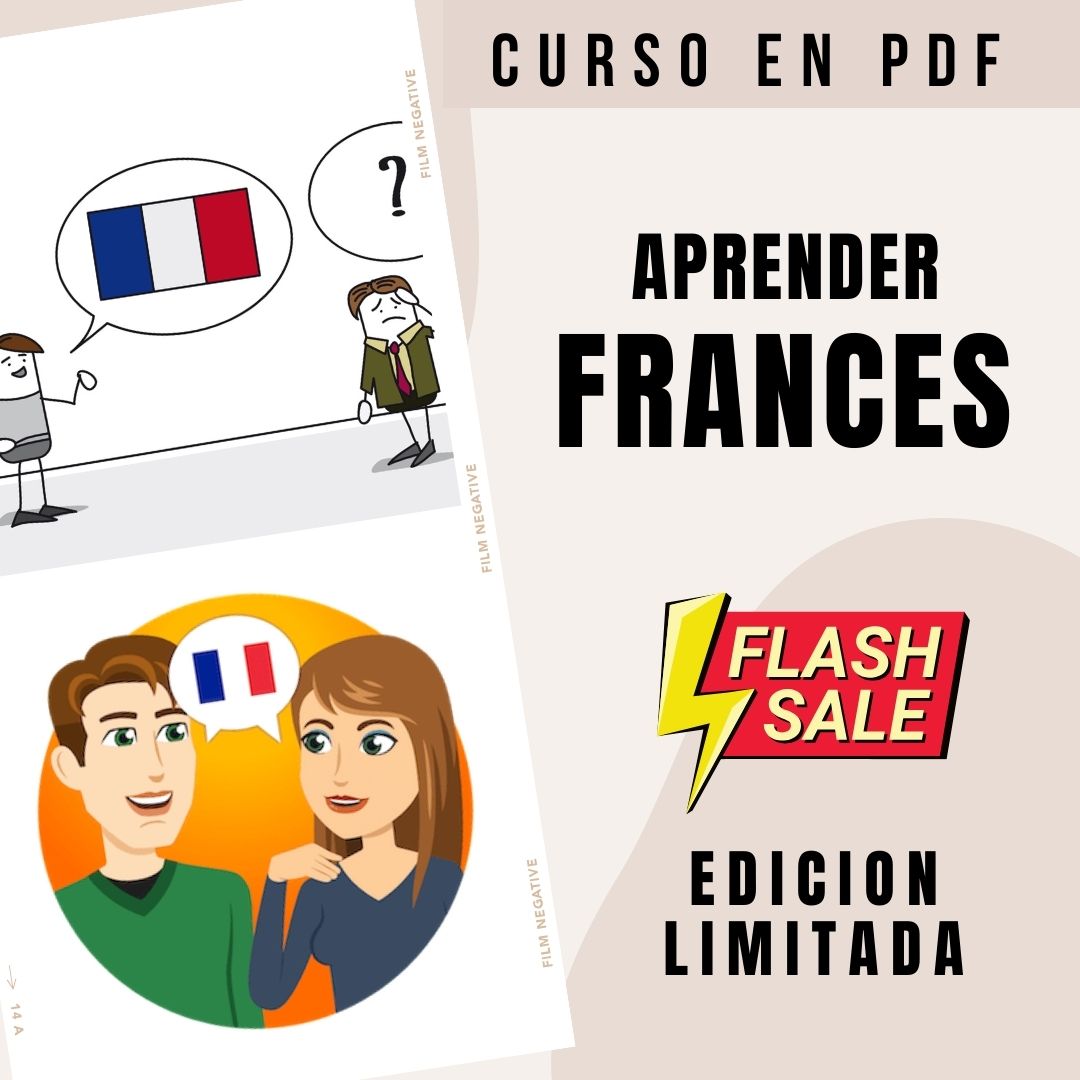 Curso digital APRENDE FRANCES | + de 210 Hojas en PDF