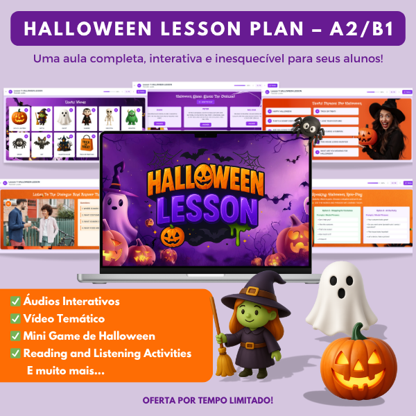 Halloween Lesson Plan – A2/B1