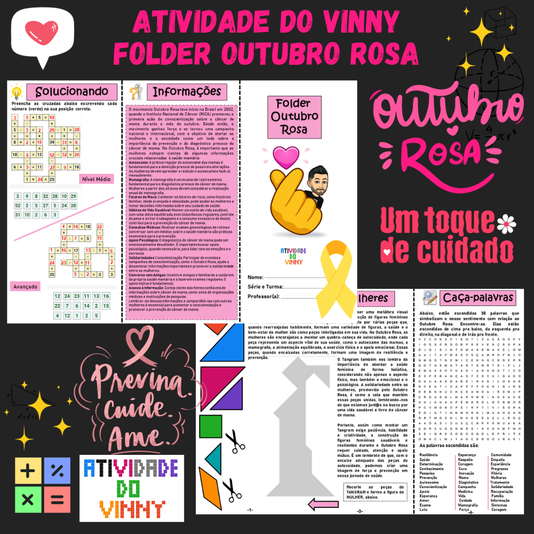 FOLDER OUTUBRO ROSA