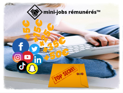 Réservez mon premier mini-job rémunéré™