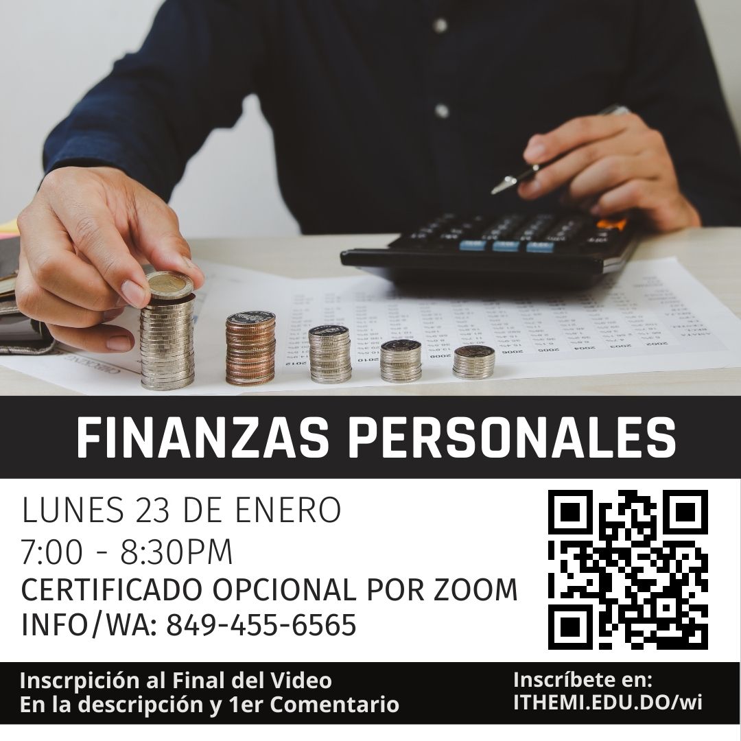 Taller Finanzas Personales - ITHEMI INSTITUTO TECNOLÓGICO | Hotmart