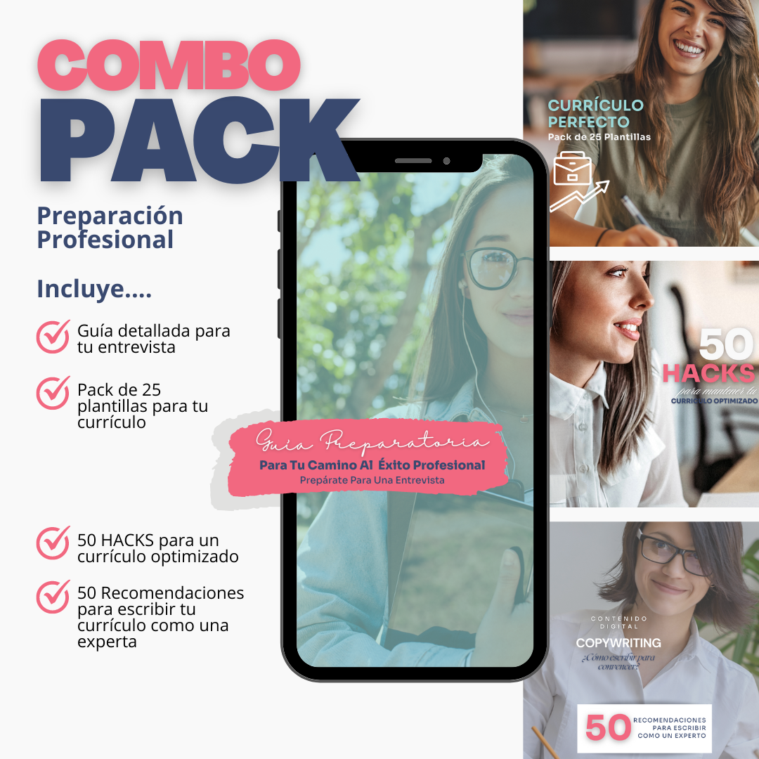 COMBO PACK: Preparación Laboral - Lori Egozcue | Hotmart