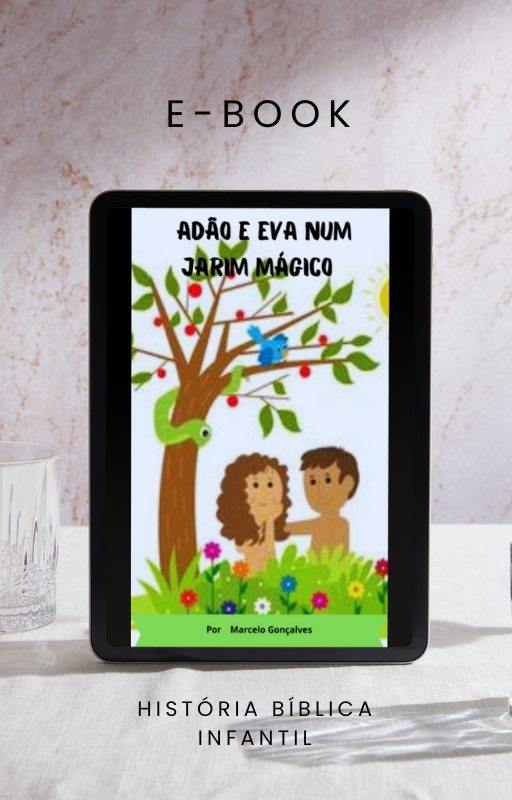 História Bíblica Infantil - Adão e Eva no Jardim Mágico - Marcelo G...