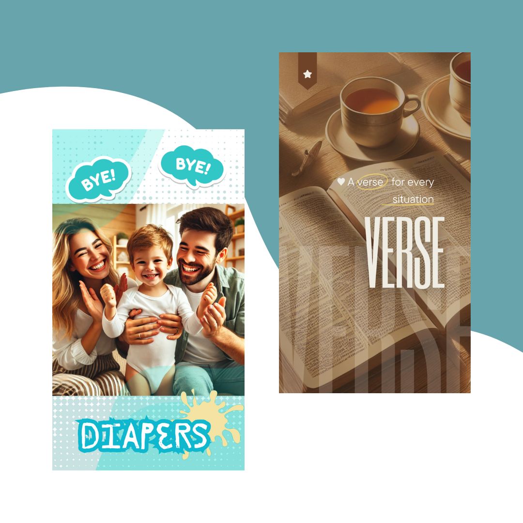 Bye Bye Diapers + A Verse For Every Situation
