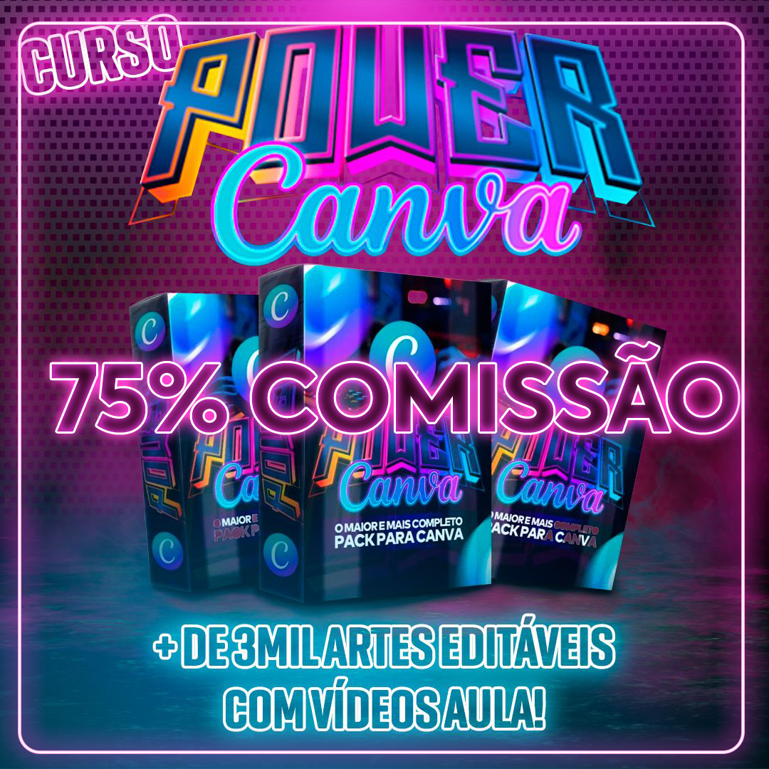 Power Canva + Mega Pack + Bônus Especiais