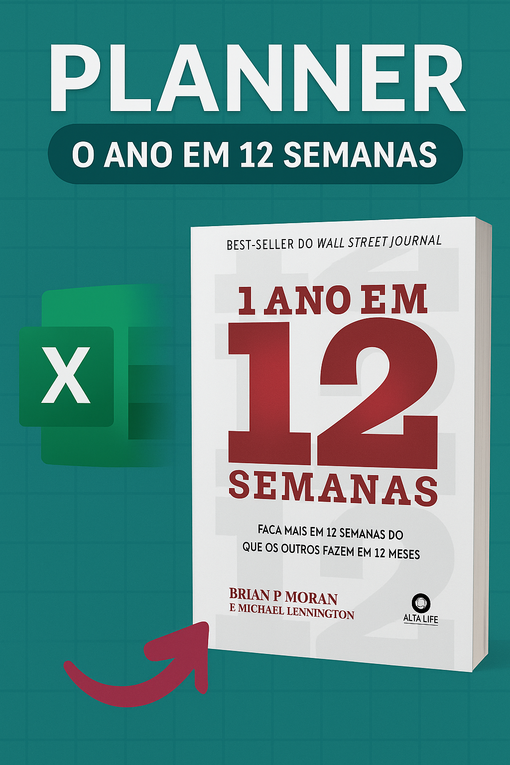Planner: O ano em 12 semanas - Lucas Marinho Buzatto | Hotmart