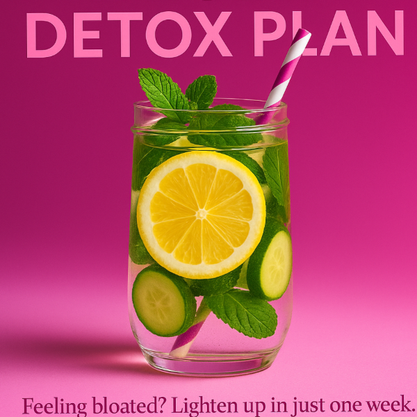 7 Day Water Bloat Detox Plan