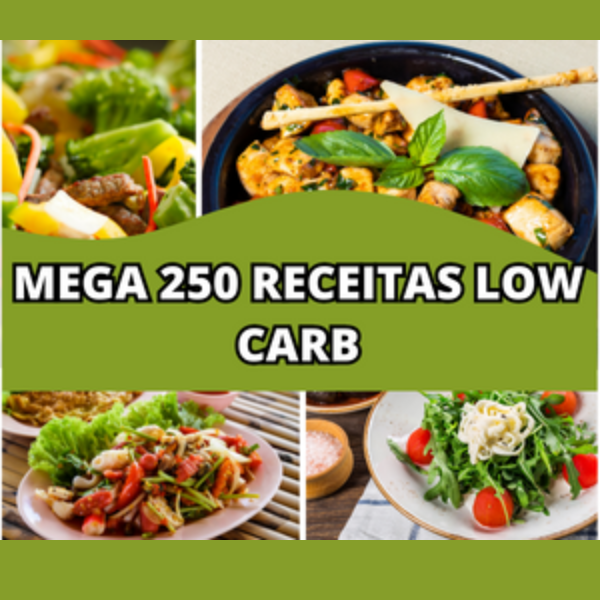 Mega 250 Receitas Low Carb Roberto Cipriano Hotmart