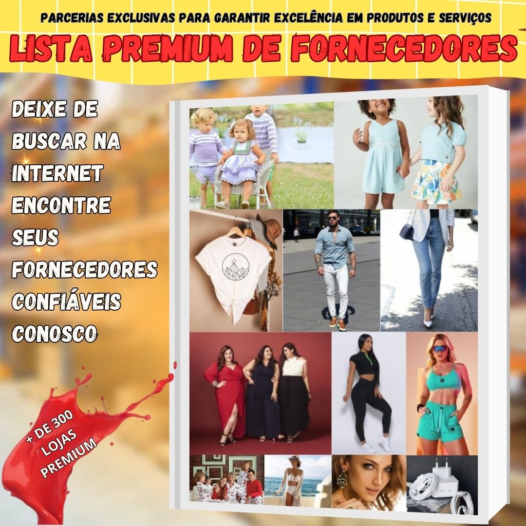 Lista Premium de Fornecedores