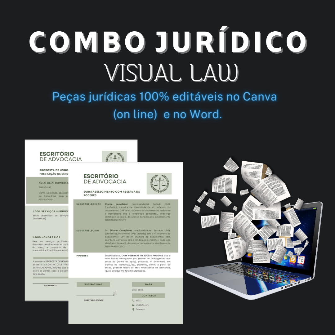 Combo Jurídico Visual Law - Andrea Vieira | Hotmart