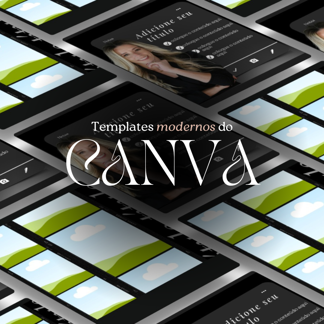 Pacote de templates modernos do CANVA - Maria Carla Reis | Hotmart