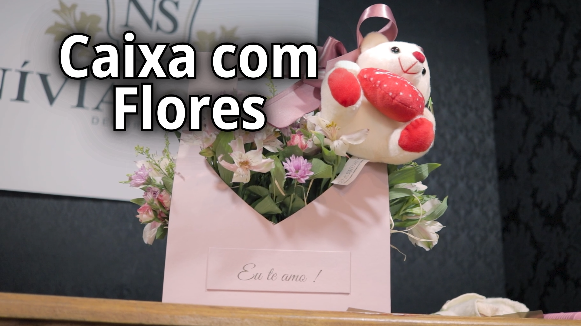 Curso Caixa com Flores
