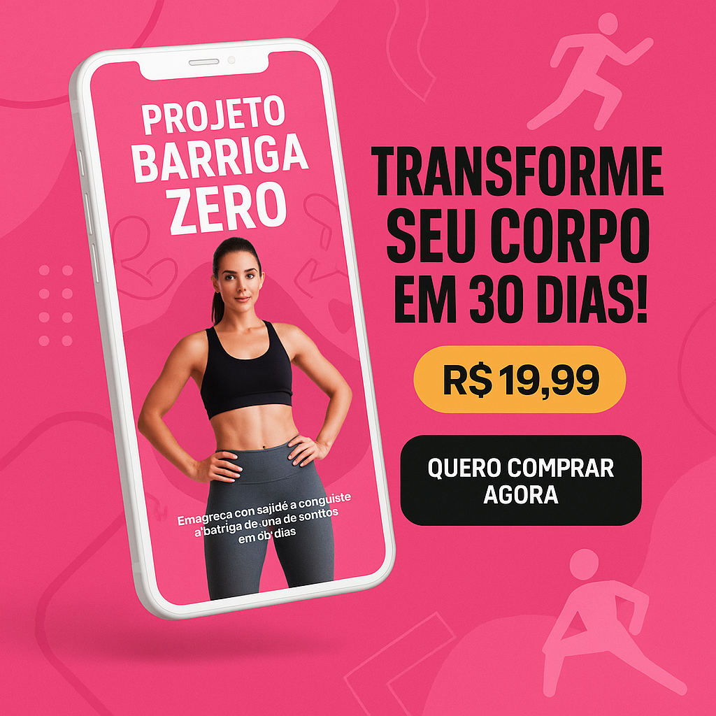 Projeto Barriga Zero: Transforme seu Abdômen em 30 Dias - JAQUELINE...
