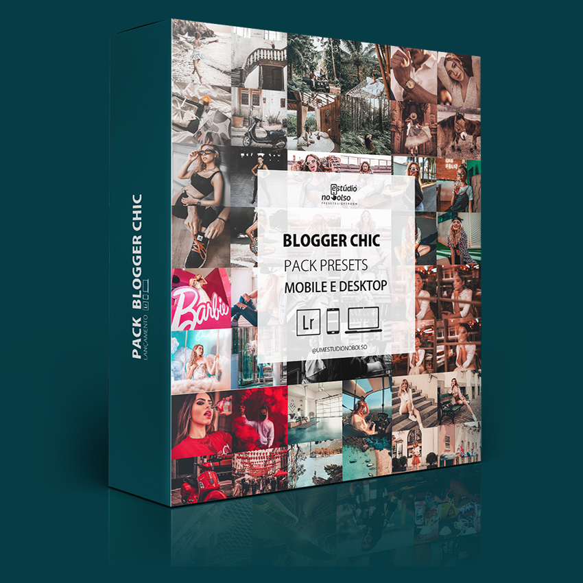 Pack Blogger Chic - Presets Estúdio no Bolso