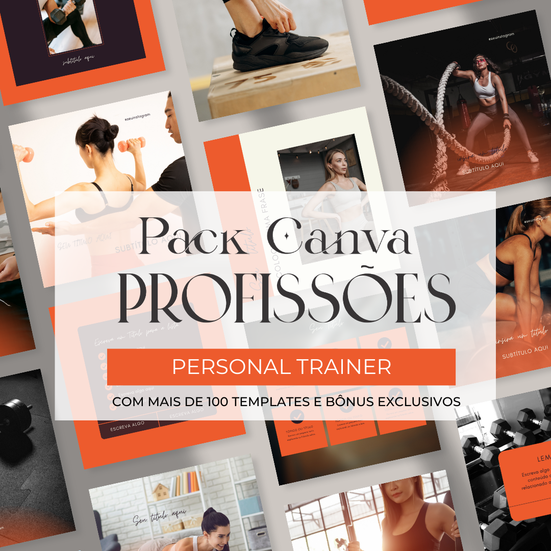 Pack feed | Personal Trainer - Camila Beckeer | Hotmart