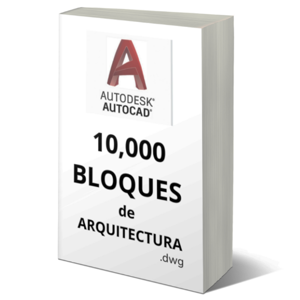 10,000 Bloques de Arquitectura para AutoCad - Oscar López | Hotmart