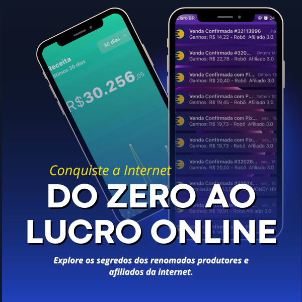 DO ZERO AO LUCRO ONLINE "Um passo a passo para ganhar dinheiro na internet"