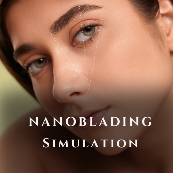 Simulação de Nanoblading / Nanoblading Simulation - Fernanda Fernan...
