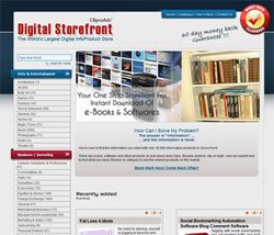Clickbank store has all digital products and talks daily