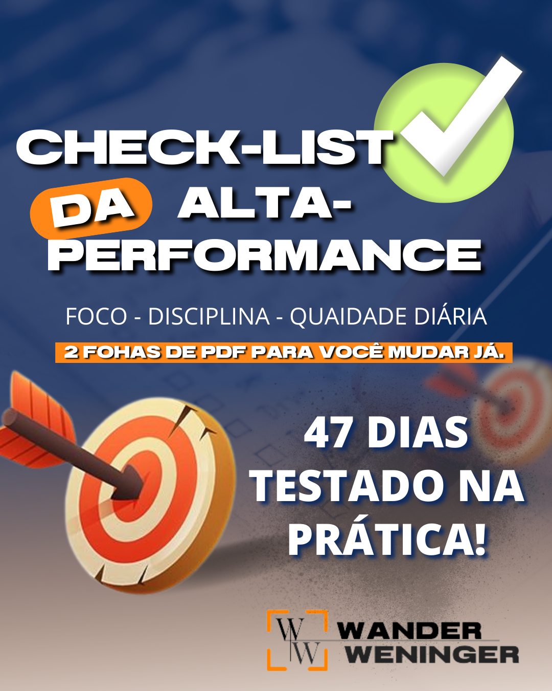 CHECKLIST DA ALTA-PERFORMANCE - Wander Weninger | Hotmart