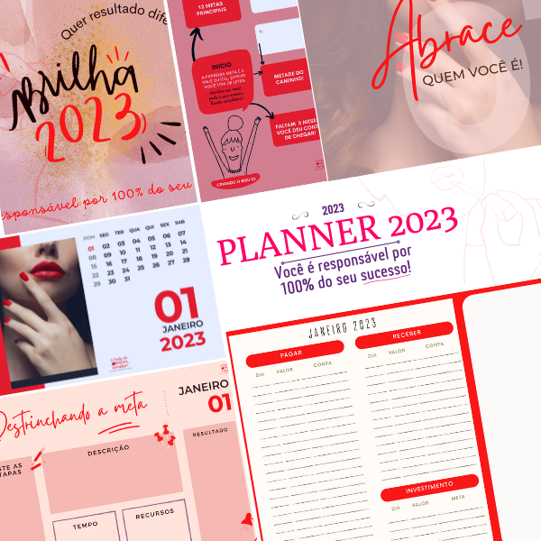 Planner 2023 - Planejamento, Financeiro e Planner Semanal - O Poder...
