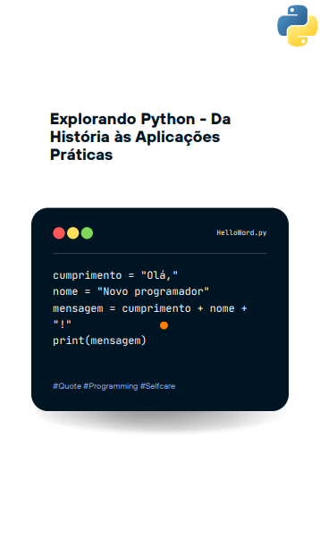 Explorando Python - Da História às Aplicações Práticas - Matheus Al...