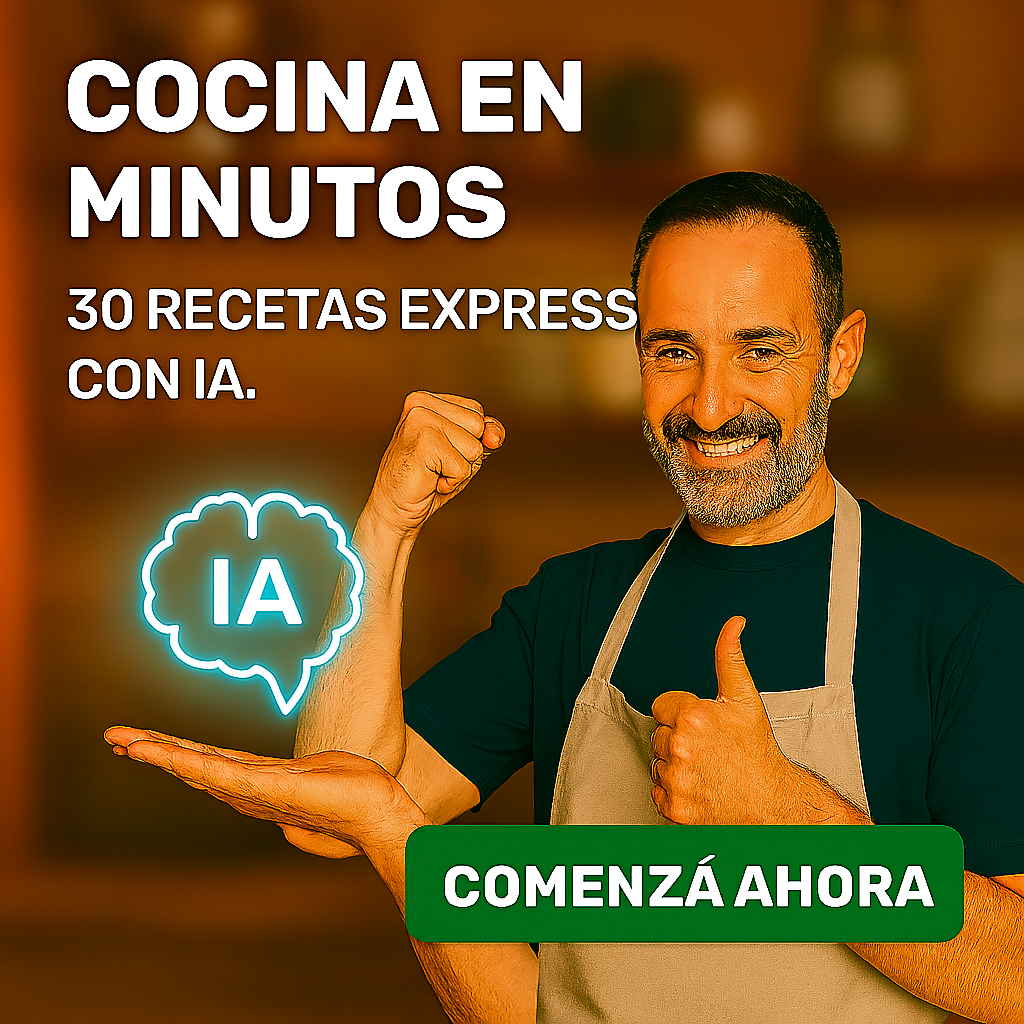 ⏱️ Cocina en Minutos: 30 Recetas Express con IA - Juan Pablo Leonet...
