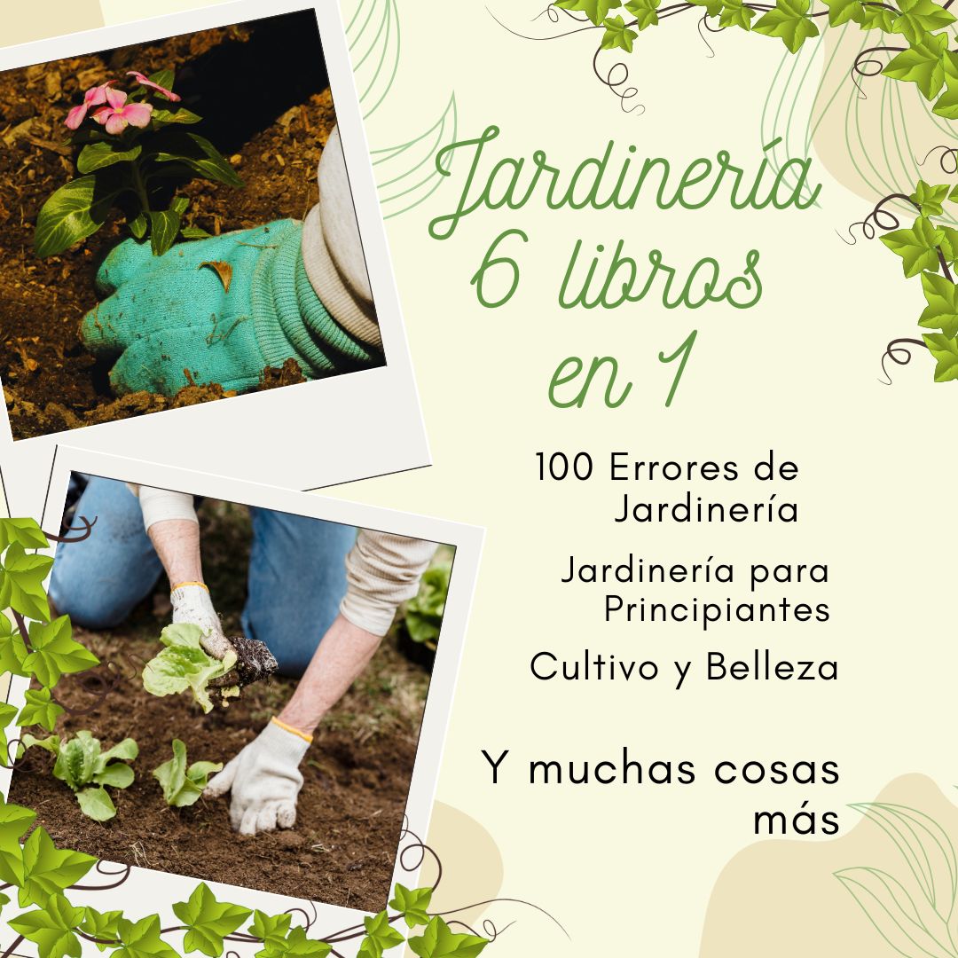 Jardinería 6 libros en 1 mega pack - federico alonso | Hotmart