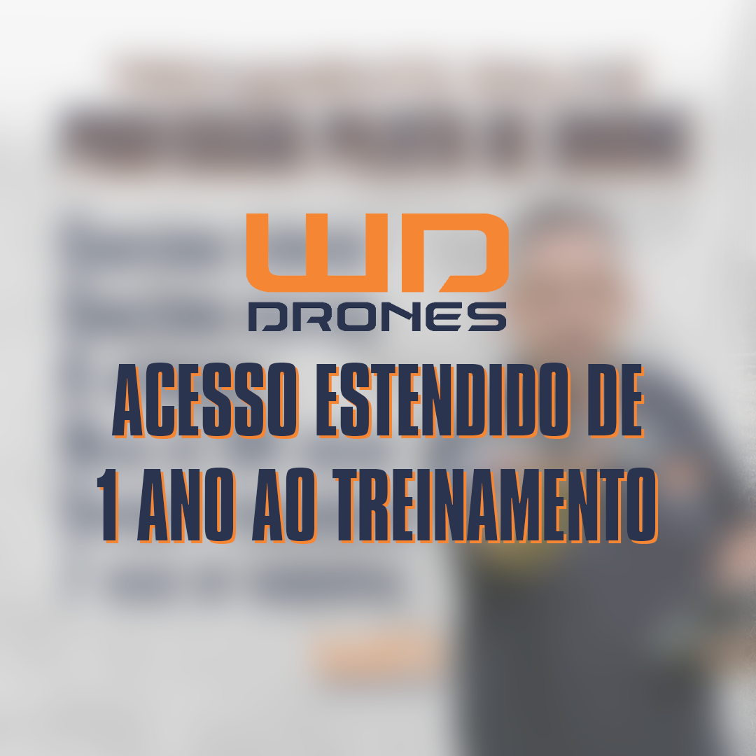 Acesso Estendido 1 ANO - Profissão Piloto de Drone - William Motta ...