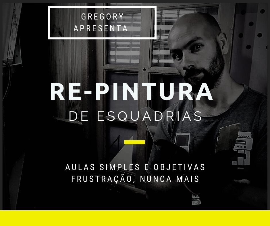 re-pintura de janelas