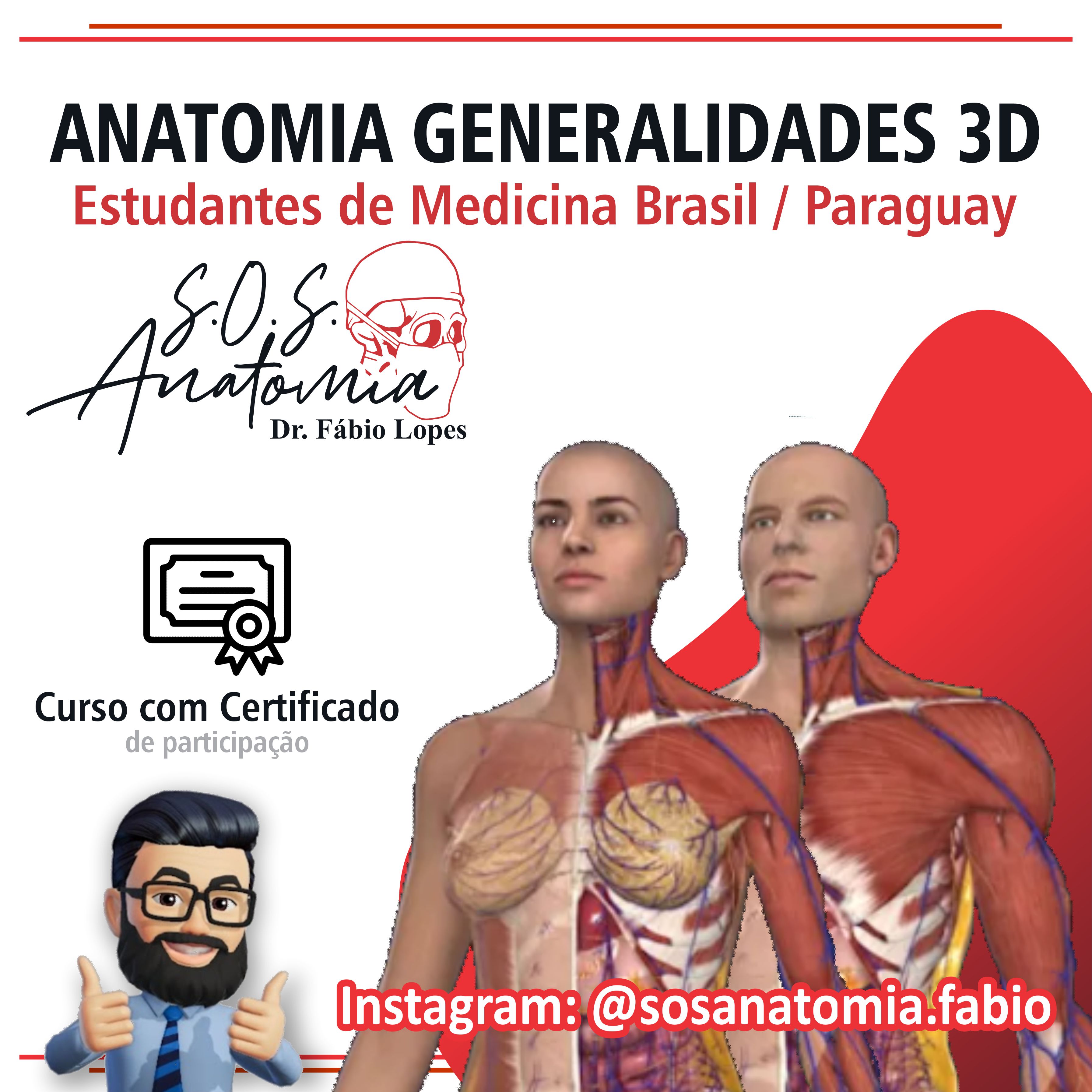 ANATOMIA GENERALIDADES - Fábio Ferreira Lopes | Hotmart