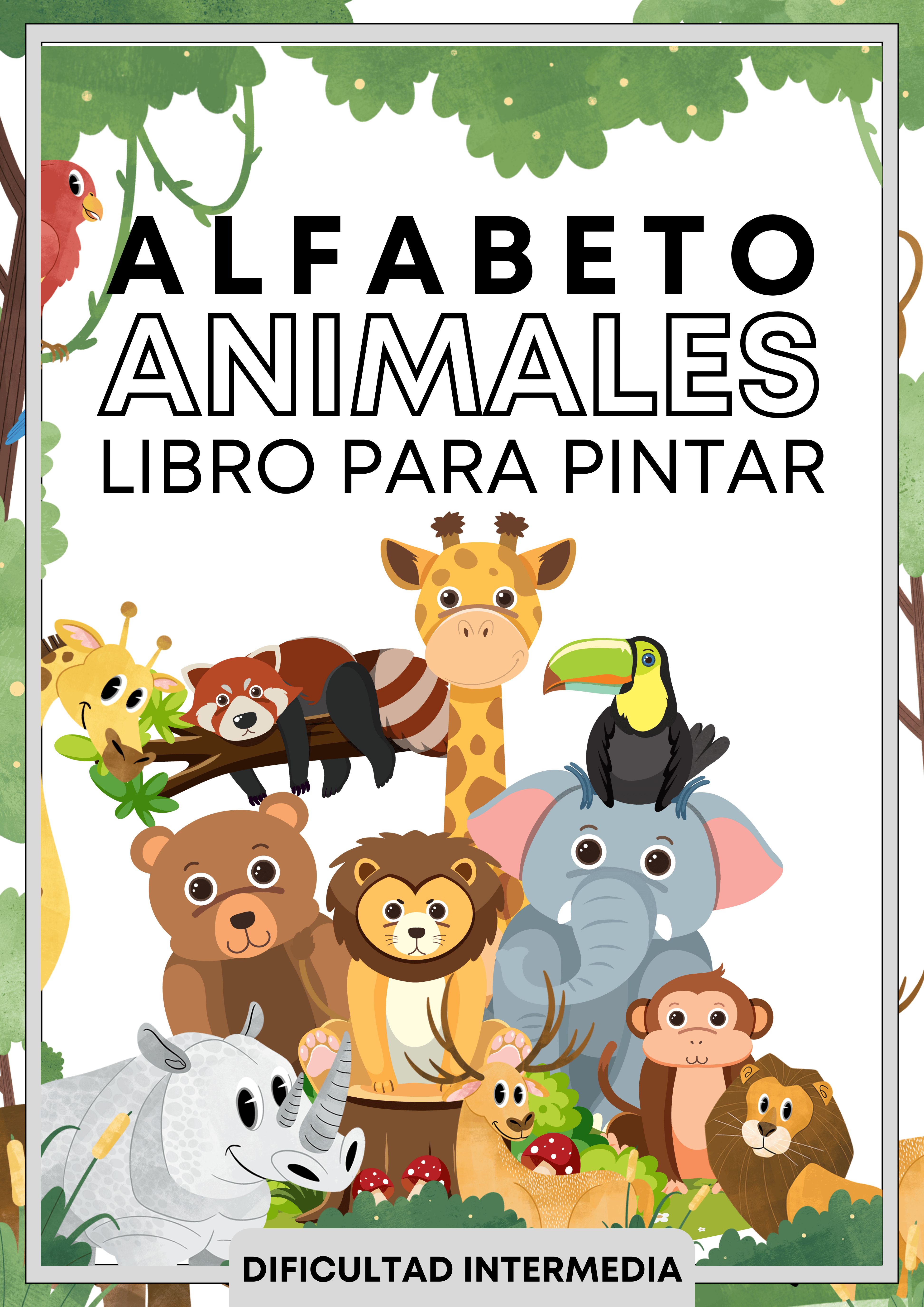 “Learn Spanish with Animals – A Fun ABC Coloring Book” - Dulce Caro...