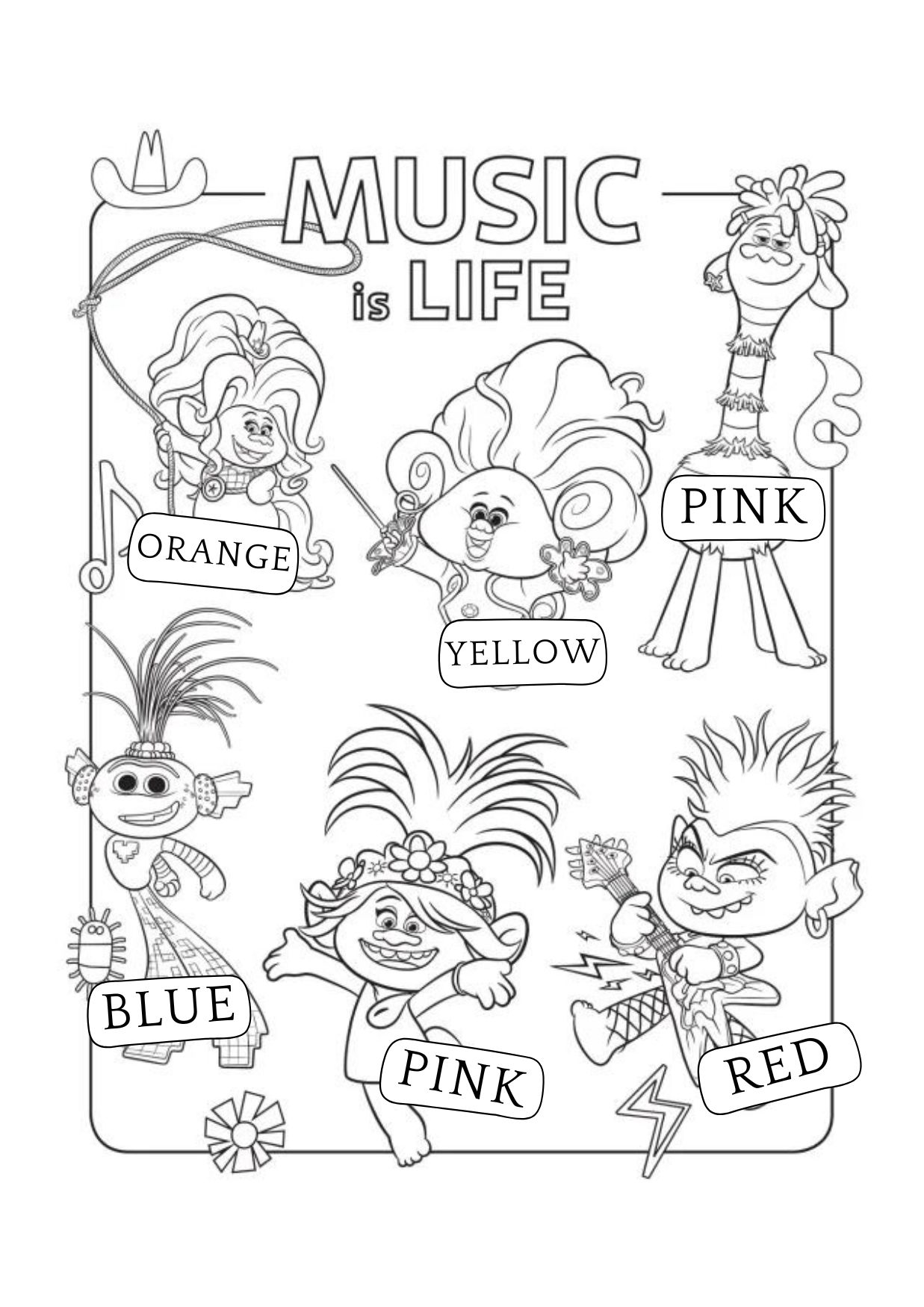 Trolls Worksheet - Mauro Gabriel Gonzalez | Hotmart