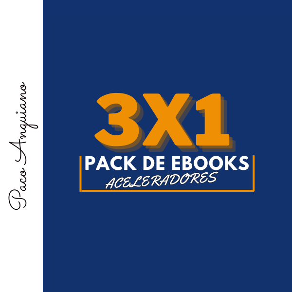 3x1 Pack de Ebooks Aceleradores - Francisco Ramírez Anguiano | Hotmart