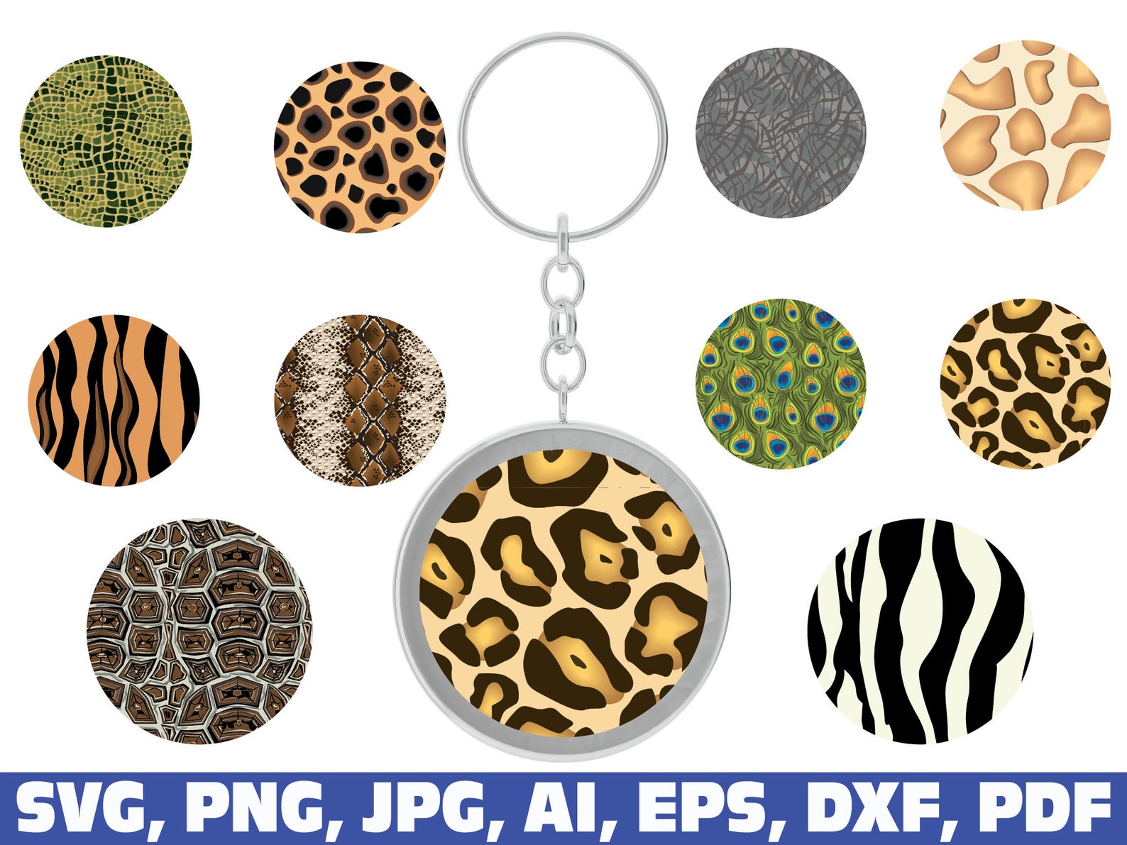 keychain svg bundle, Keychain Pattern SVG, Key Ring Pattern, Key R...