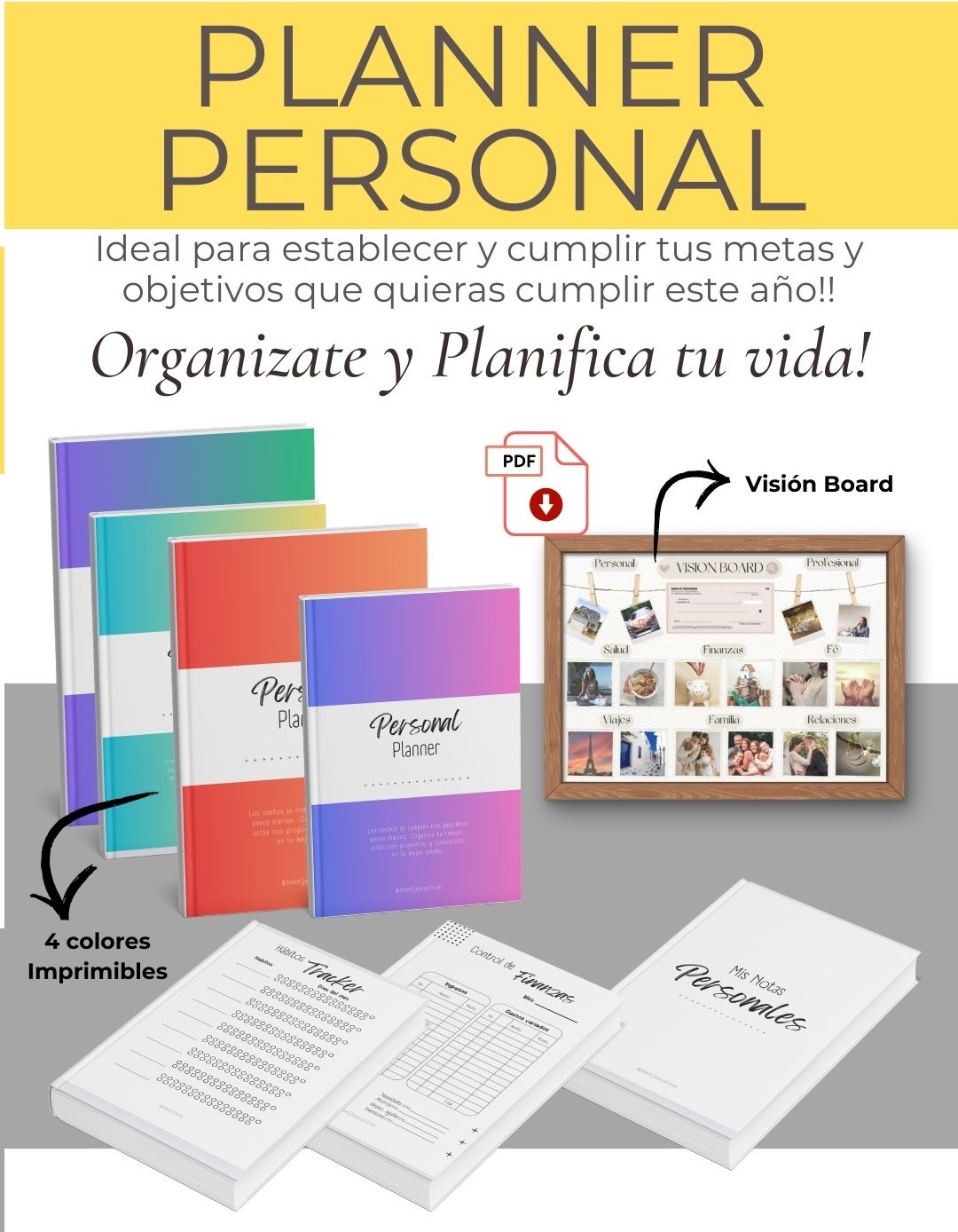 PLANNER PERSONAL IMPRIMIBLE