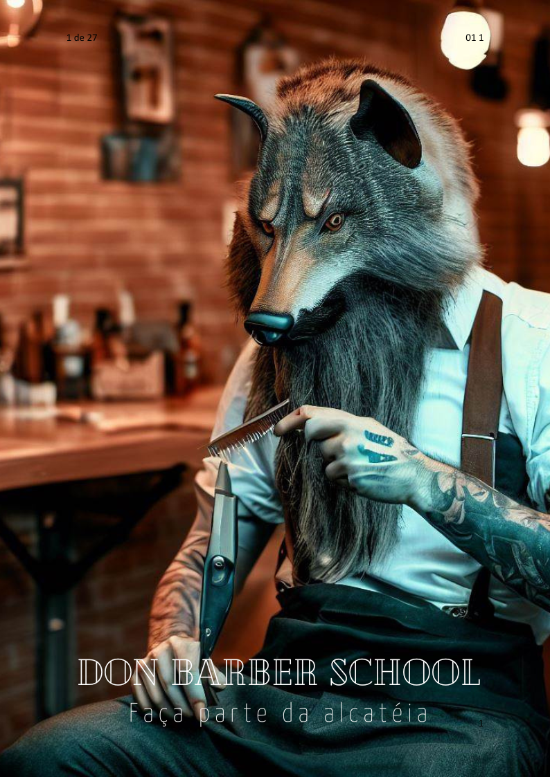 Curso Profissionalizante de Barbeiro Don Barber