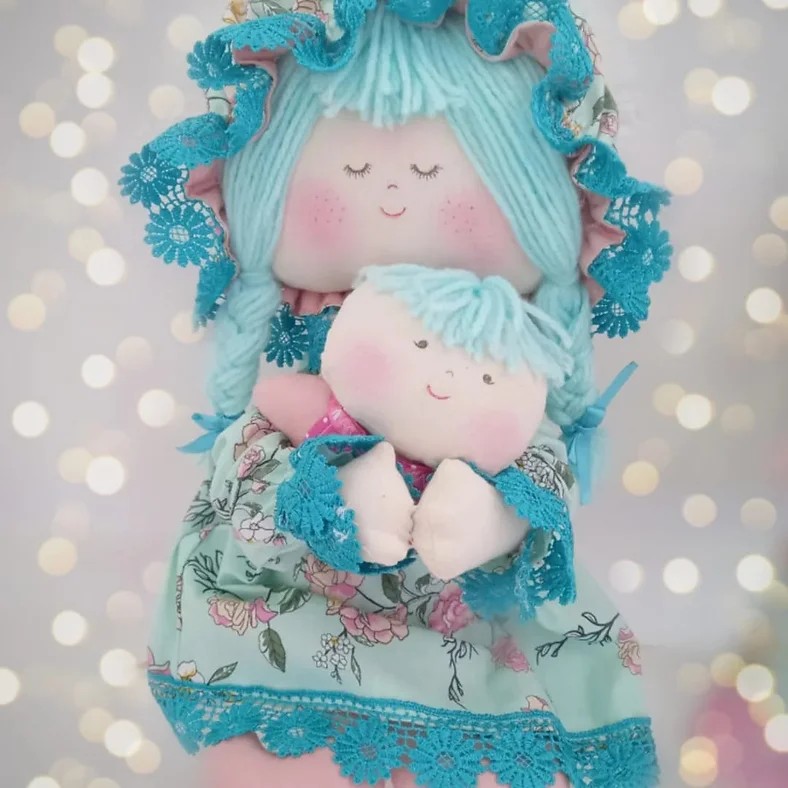 Mini Curso Boneca Mamy Marry: Crie Sua Primeira Boneca de Pano com ...