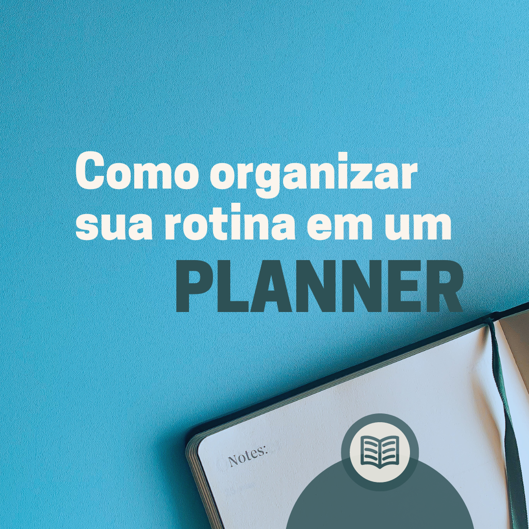 Como Organizar Sua Rotina em um PLANNER + PLANNER