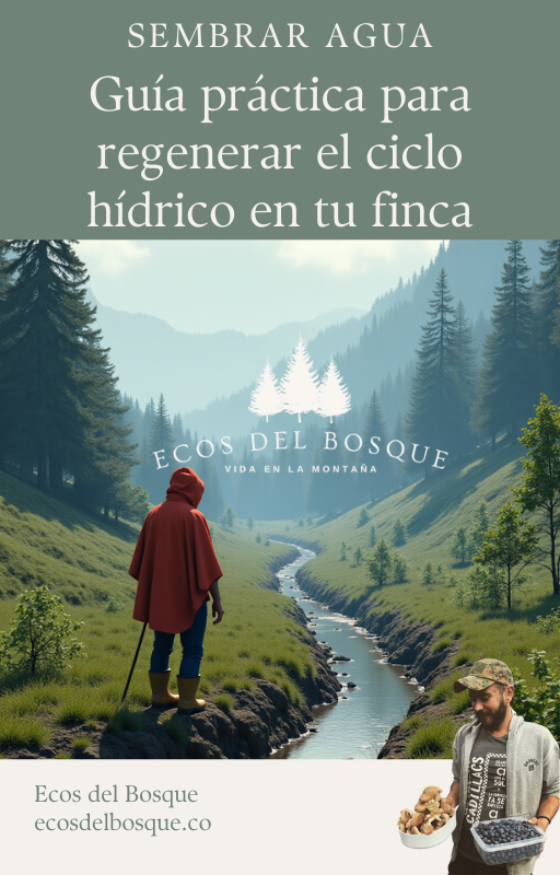 Sembrar Agua: Guía práctica para regenerar el ciclo hídrico en tu f...