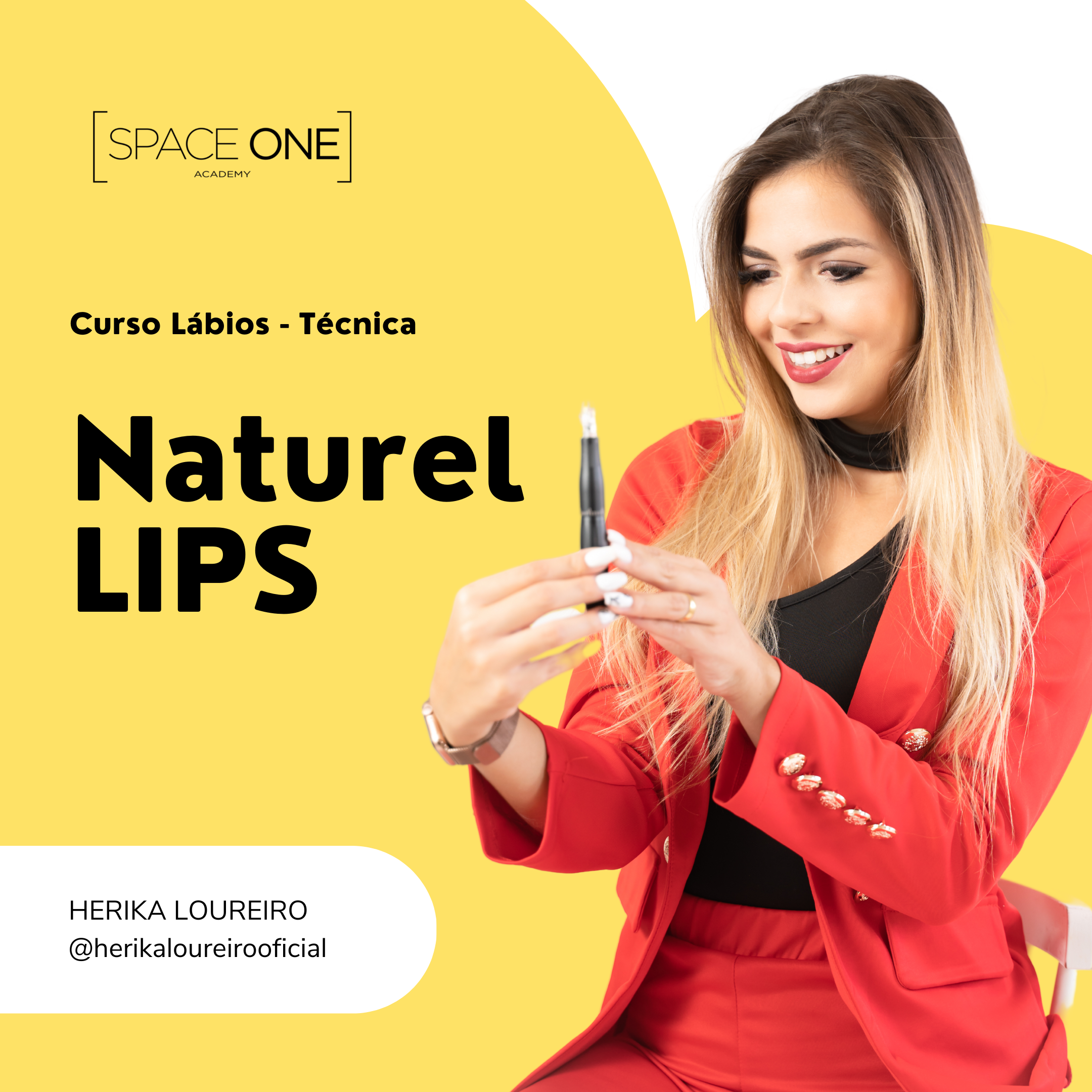 Curso Lábios Naturel LIPS - Técnica Francesa