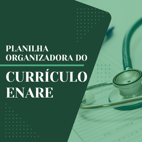 PLANILHA ORGANIZADORA DO CURRÍCULO ENARE