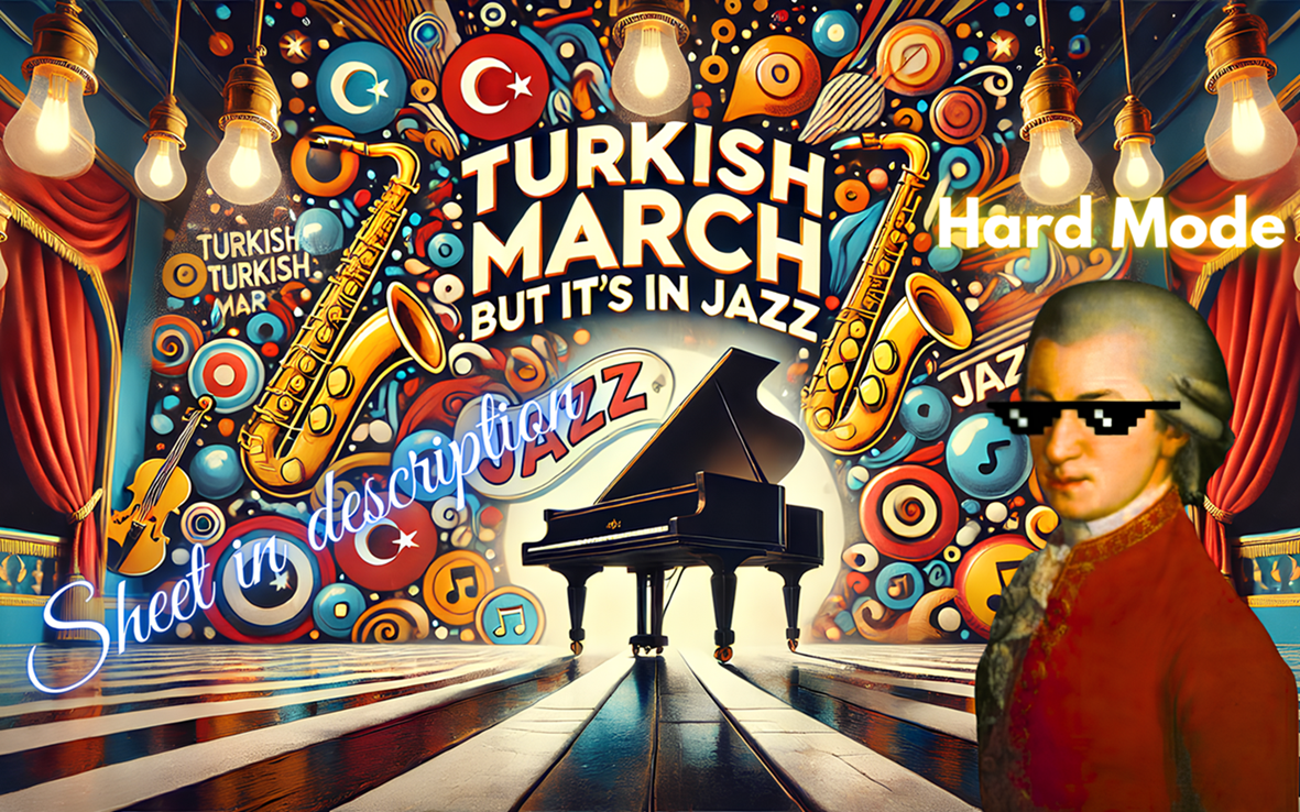 Turkish March but it's in Jazz - Yuja Wang