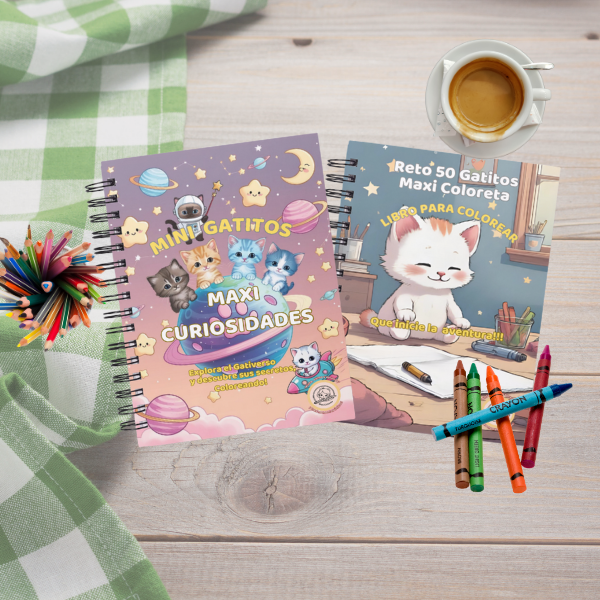 Pack "Mini Gatitos, Maxi Curiosidades" – Aprende sobre razas de gat...